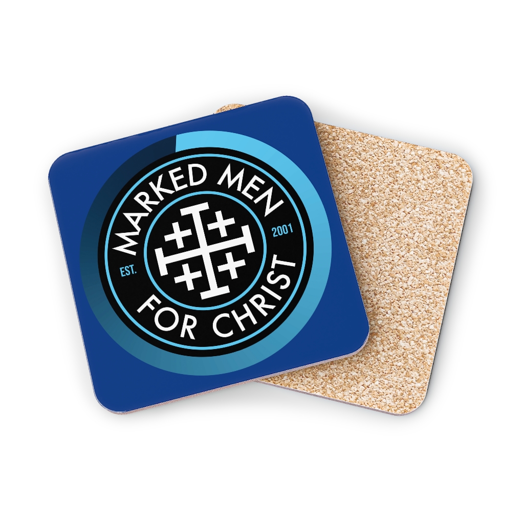 “MMFC Logo” Coasters – Marked Men For Christ