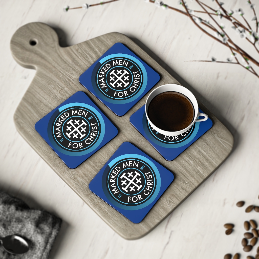 “MMFC Logo” Coasters – Marked Men For Christ