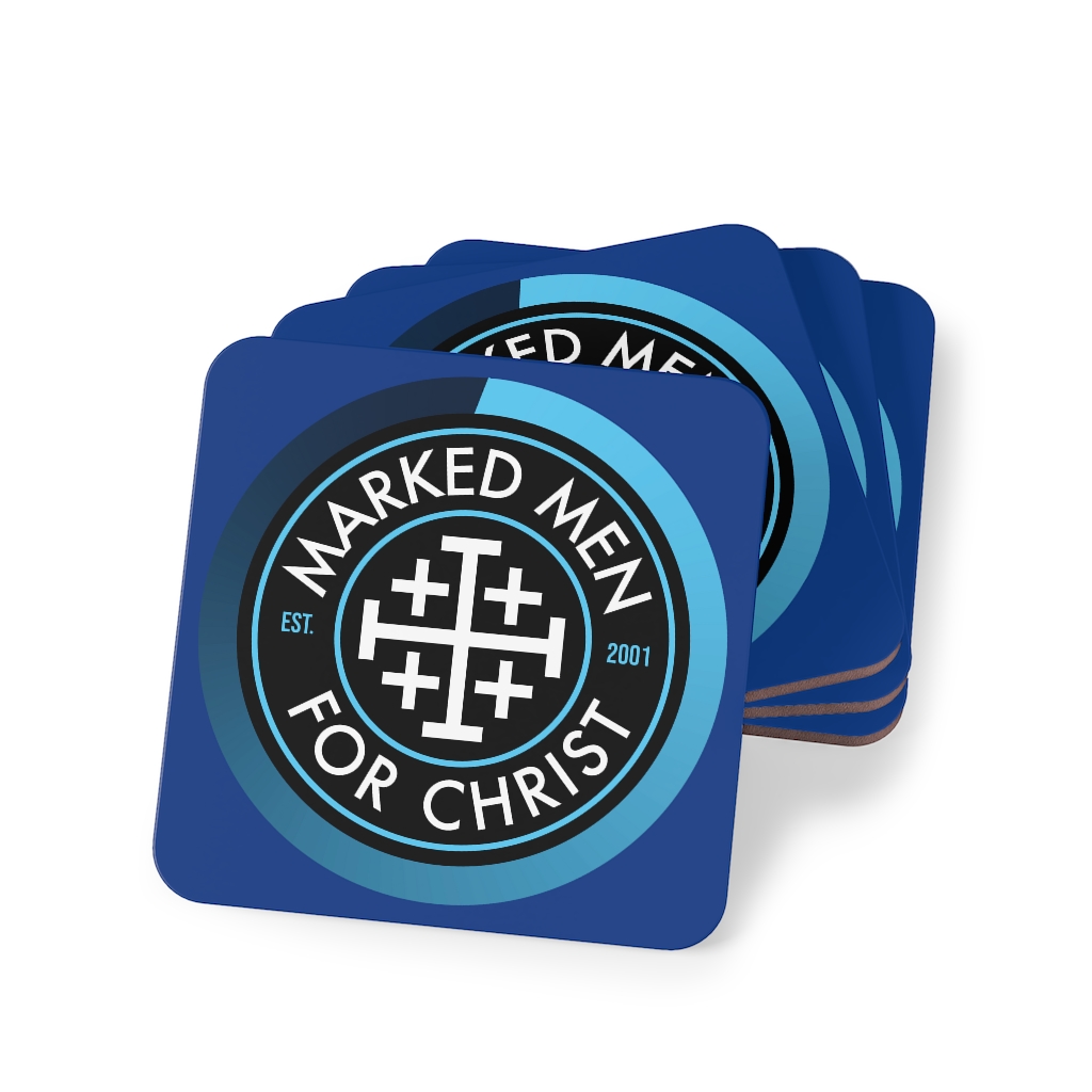 “MMFC Logo” Coasters – Marked Men For Christ