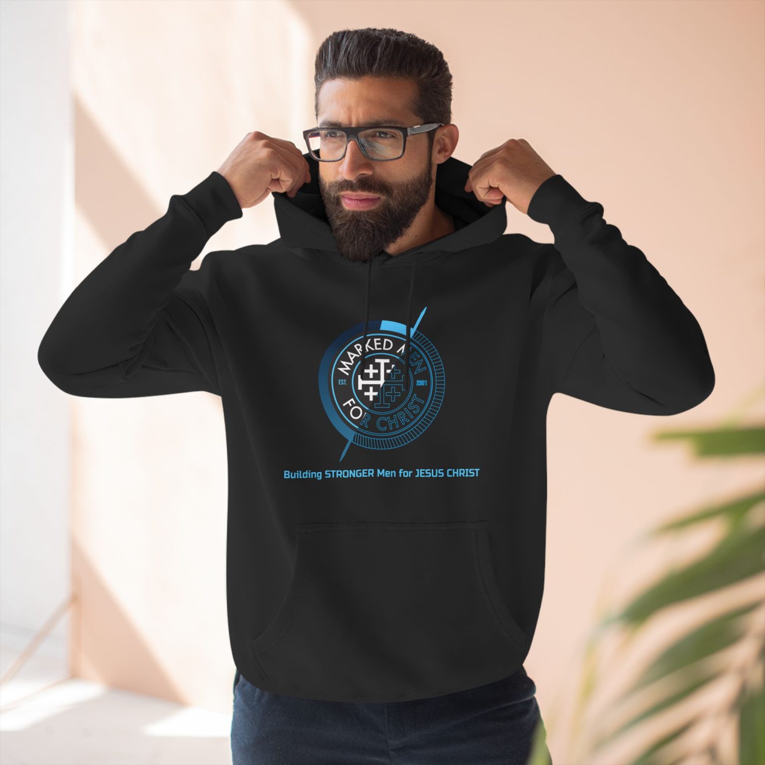 “MMFC Logo Reveal” Performance Hoodie – Marked Men For Christ